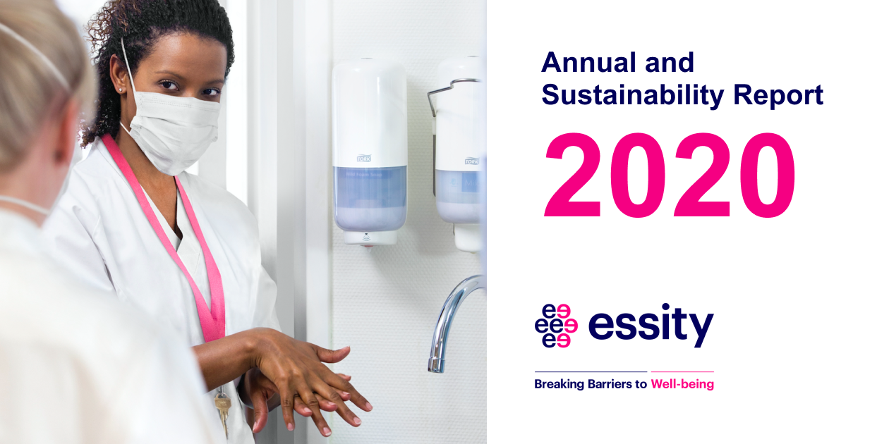 Production facilities - Essity Annual and Sustainability Report 2020